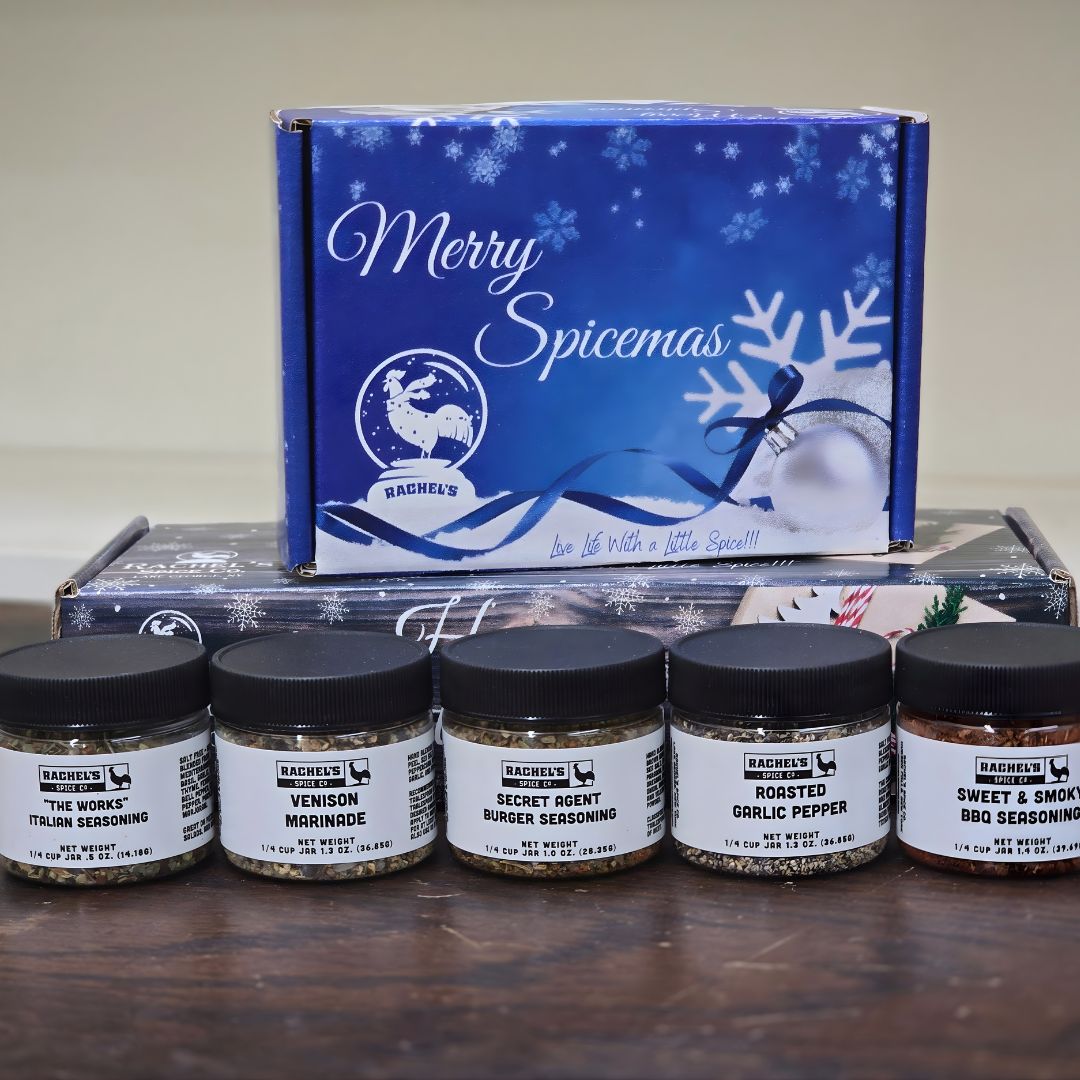 Holiday Spice Sampler Gift Set - Rachels Spice and Tea Co